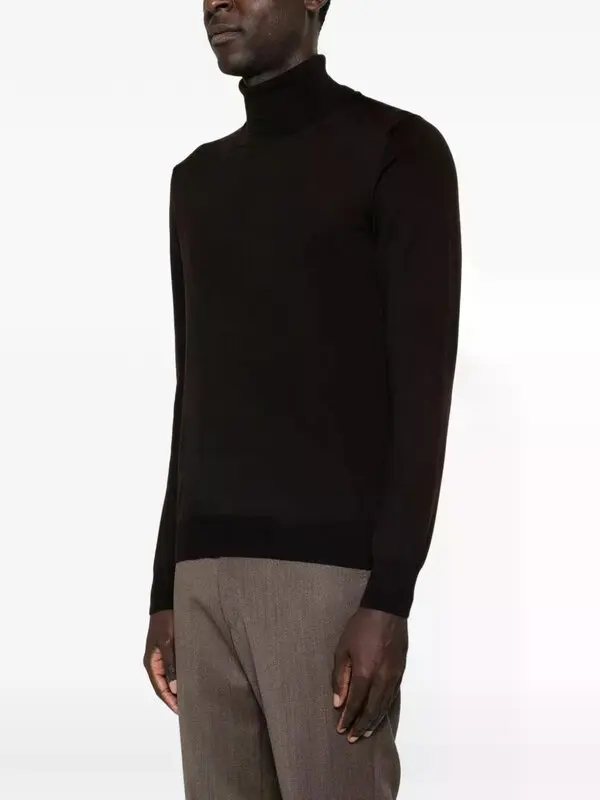 GRAN SASSO Roll-neck Knitted Sweater