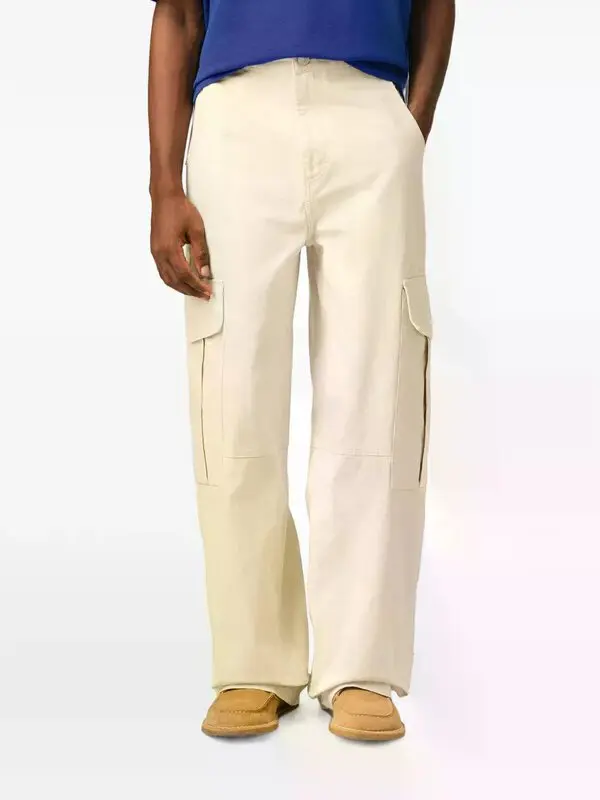 AMI Paris Baggy-fit Cargo Cotton Trousers