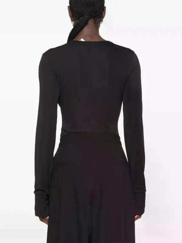 Imperial Twist-detail V-neck Bodie