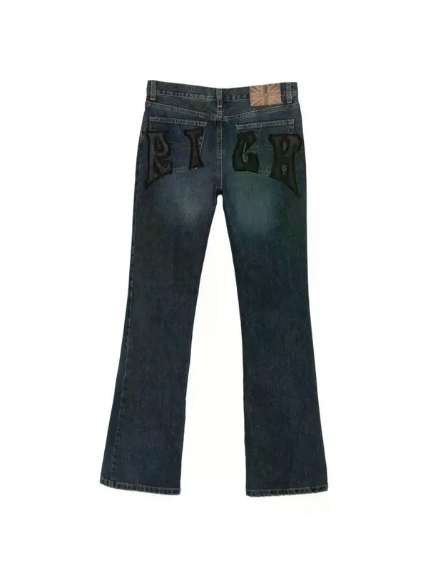 John Richmond 2000s Rich Appliqué Jeans