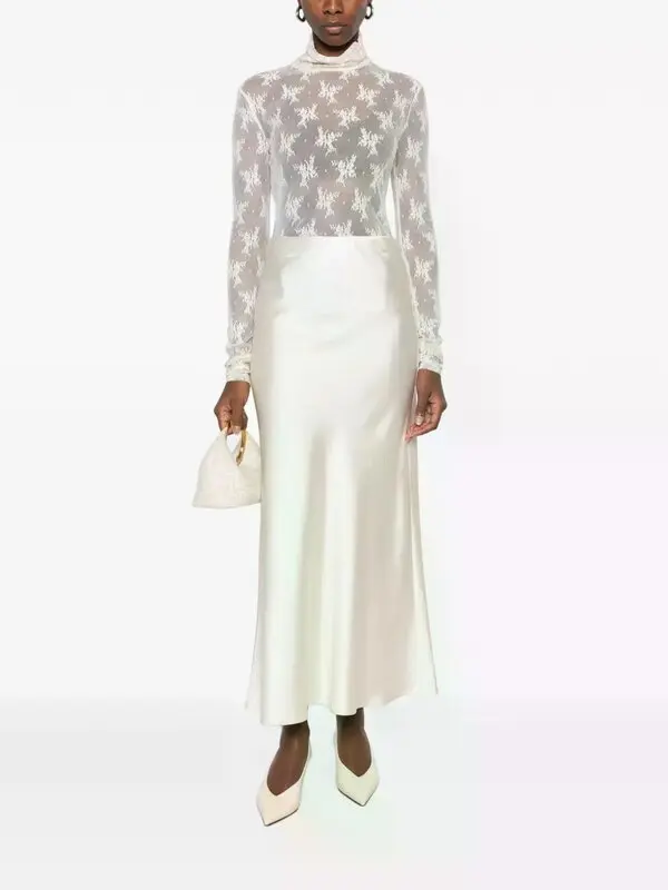 Imperial Lace Roll-neck Top