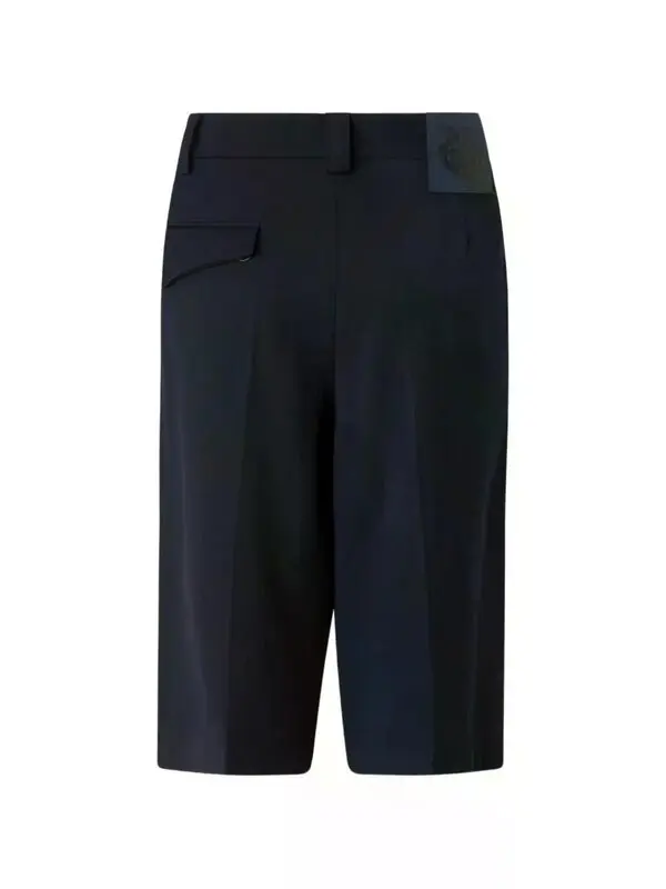 Pinko Stretch Wool-blend Bermuda Shorts
