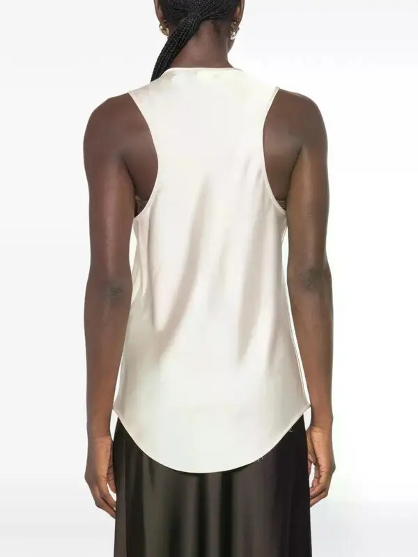 Imperial Satin-finish Racerback Top