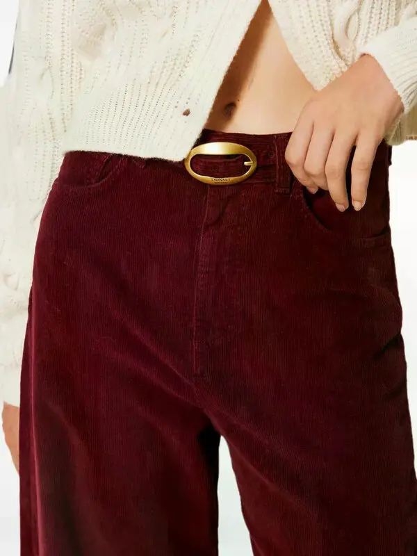 TWINSET Balloon Corduroy Trousers
