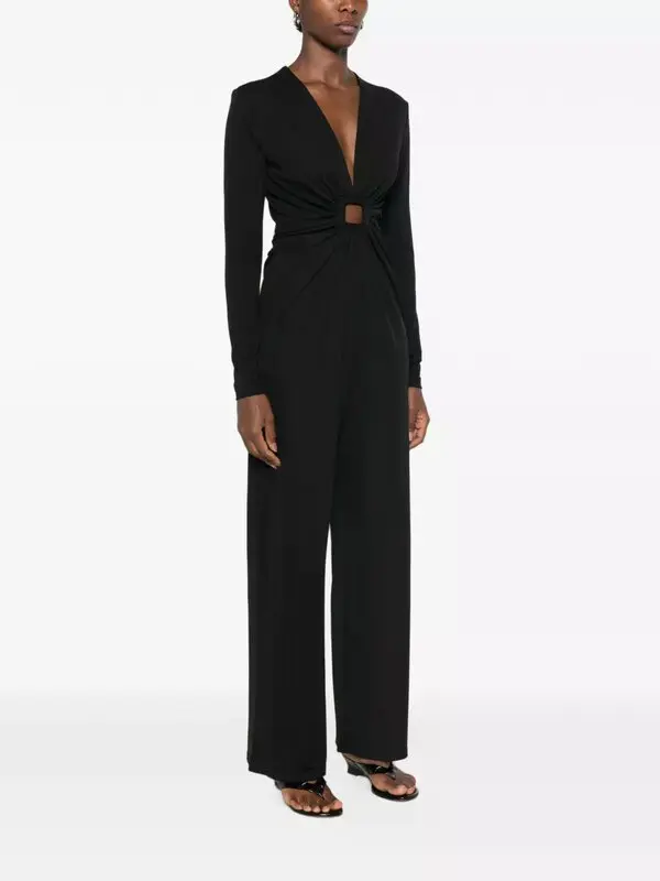 Imperial Cut-out Gathered Jumpsuit