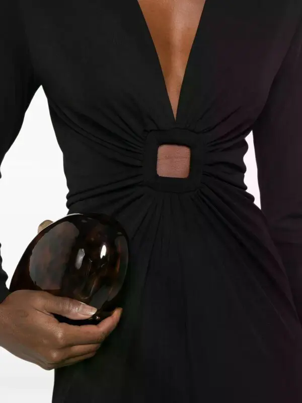 Imperial Cut-out Gathered Jumpsuit
