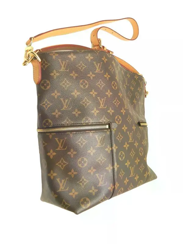 LOUIS VUITTON Monogram Melie Satchel - Brown