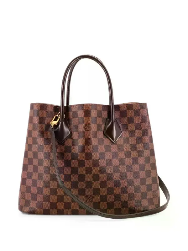 LOUIS VUITTON Kensington Handbag Damier Tote Bag - Brown