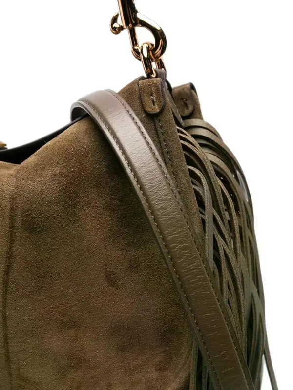 Etro Pony Fringes Shoulder Bag
