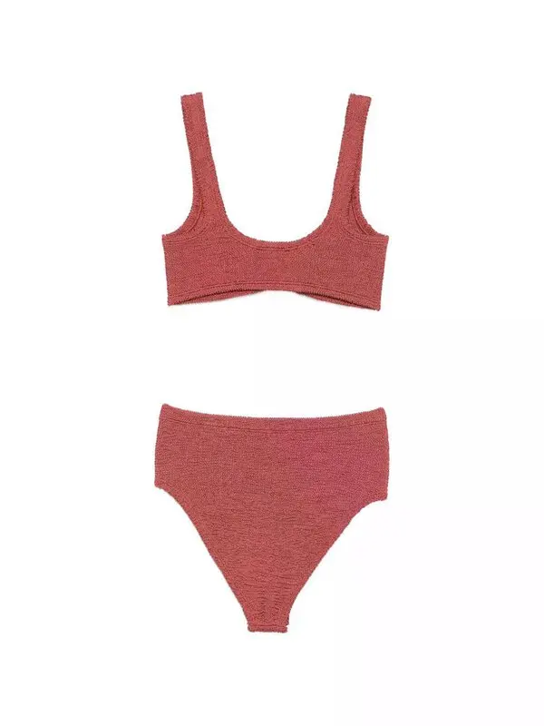 Hunza G Nadine Crinkled Bikini - Pink