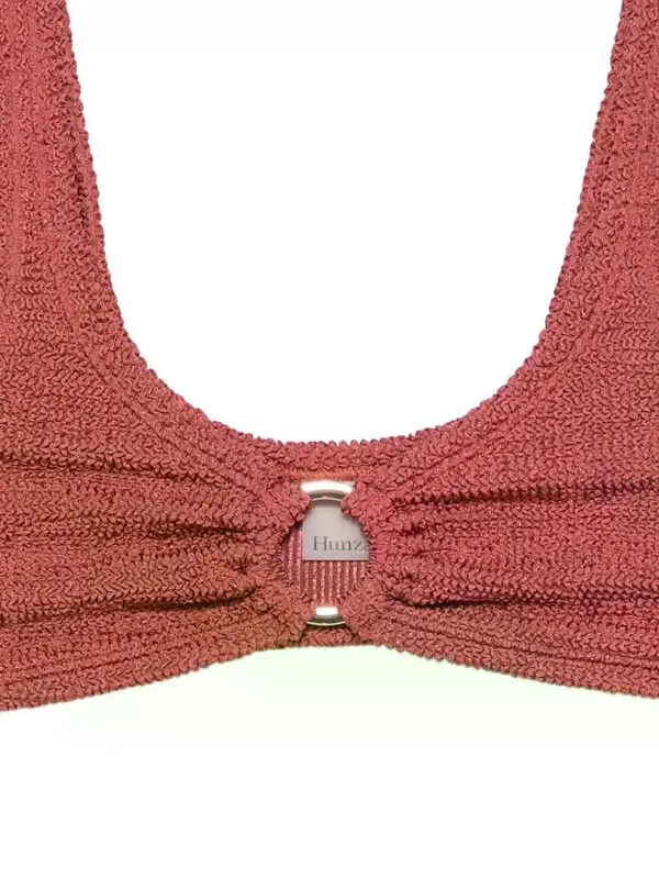 Hunza G Nadine Crinkled Bikini - Pink