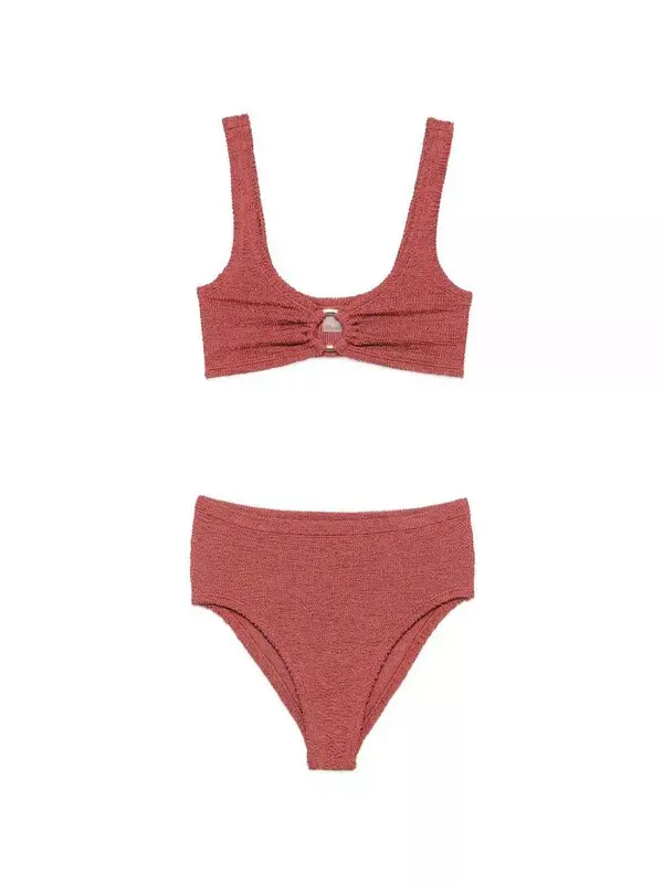 Hunza G Nadine Crinkled Bikini - Pink