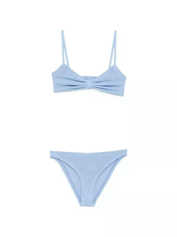 Hunza G Crinkled Bikini - Blue