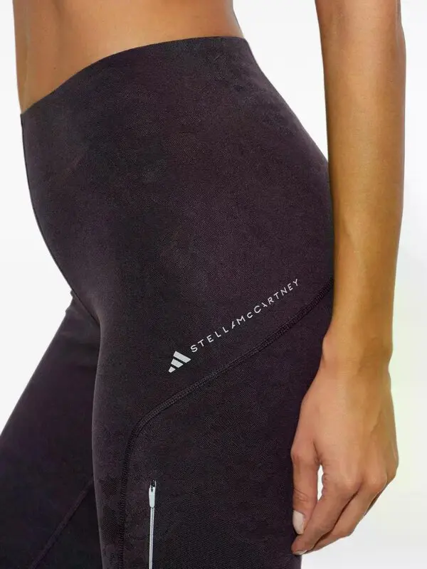 Adidas By Stella McCartney Floral-pattern Performance Leggings