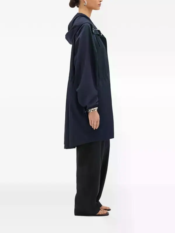 Another Tomorrow Packable Hooded Hoodie