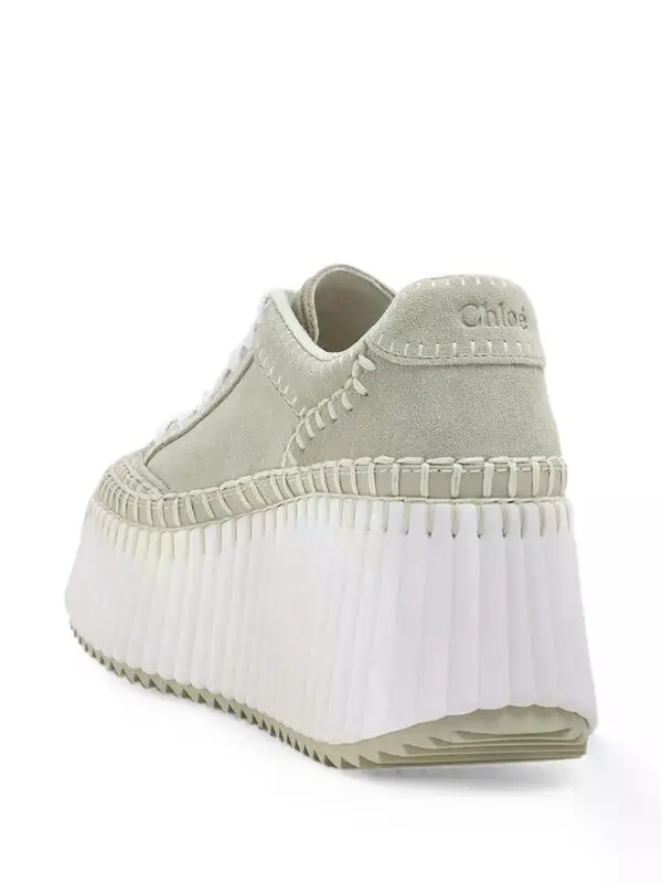 Chloé Nama Wedge Sneakers