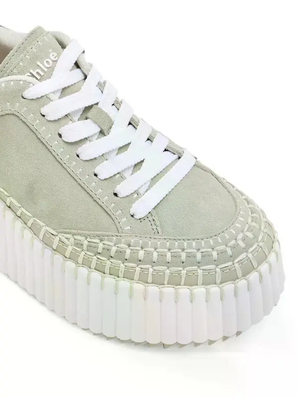 Chloé Nama Wedge Sneakers