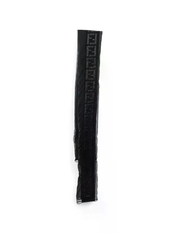 Fendi Ff Monogram Sheer Scarf