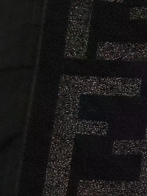 Fendi Ff Monogram Sheer Scarf
