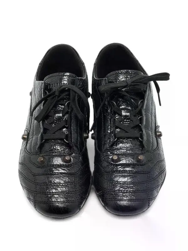 Balenciaga City Leather Sneakers