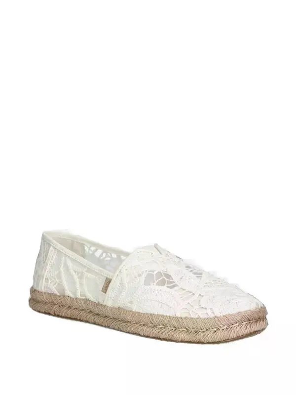 Toms Alpargata Rope 2.0 Lace-overlay Braided-sole Espadrilles