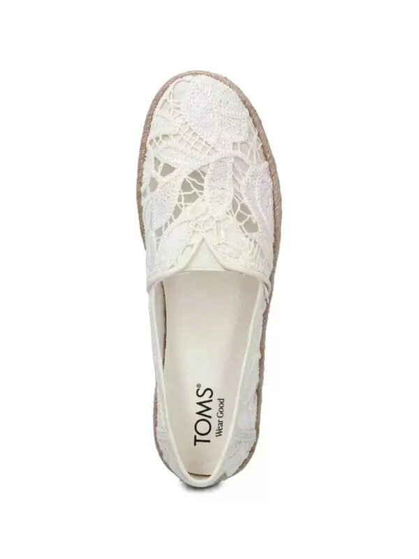 Toms Alpargata Rope 2.0 Lace-overlay Braided-sole Espadrilles