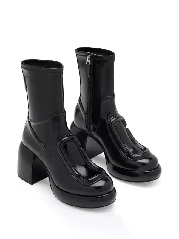Marc Jacobs Pop J Marc Ankle Boots - Black