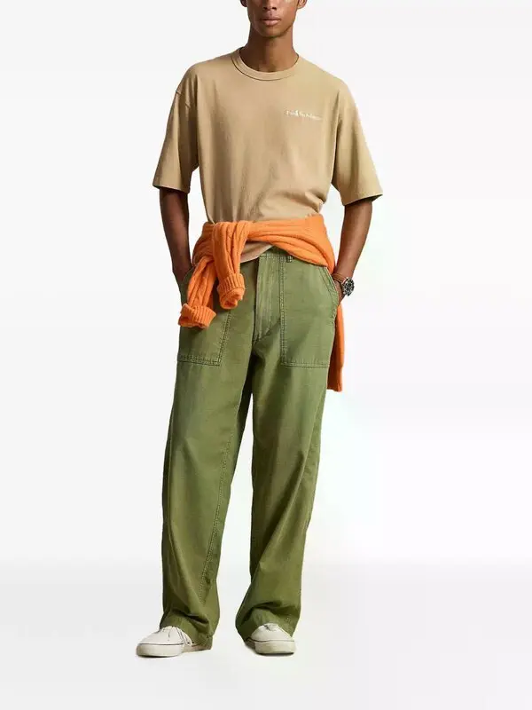 Polo Ralph Lauren Relaxed Fit Logo Jersey T-shirt - Neutrals
