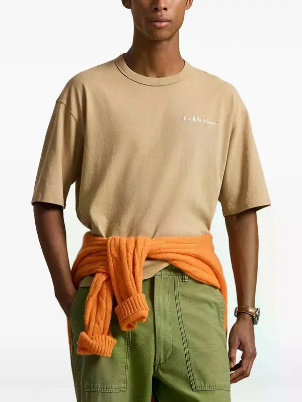 Polo Ralph Lauren Relaxed Fit Logo Jersey T-shirt - Neutrals