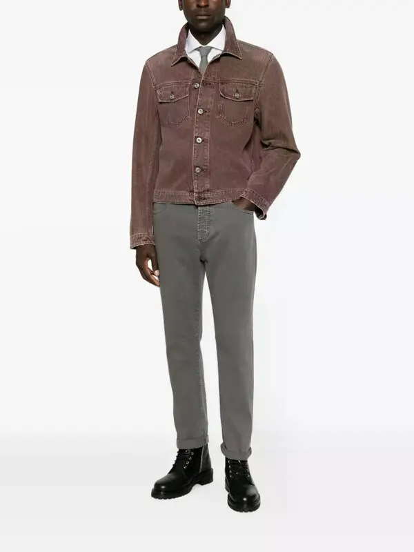 Brunello Cucinelli Straight-leg Five-pocket Jeans