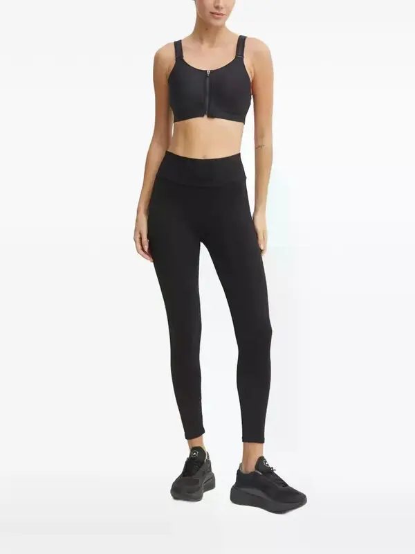 Under Armour Infinity 2.0 High Zip-up Logo-strap Sports Bra