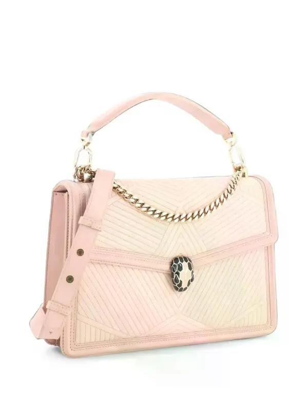 BVLGARI Serpenti Forever Quilted Leather Medium Shoulder Bag