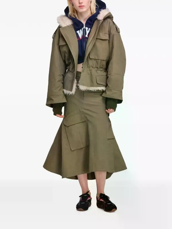 Marc Jacobs Cropped Cargo Parka
