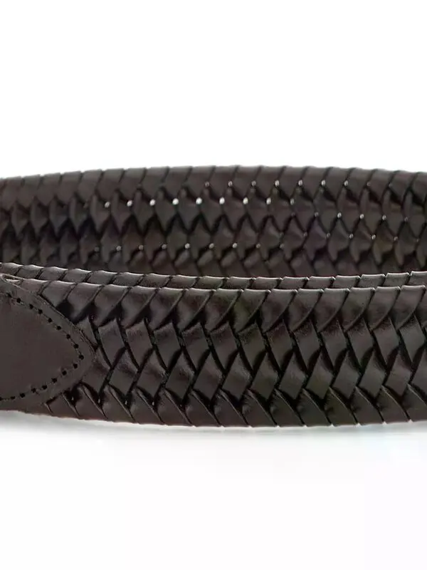 ATHISON Woven Leather Belt