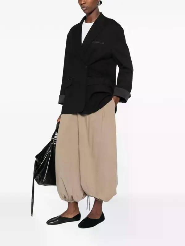 Imperial Notched-lapel Single-breasted Jacket