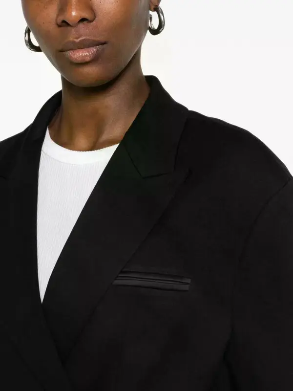 Imperial Notched-lapel Single-breasted Jacket