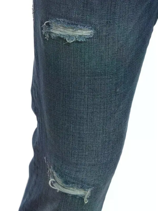 Dolce & Gabbana Distressed Slim-fit Jeans