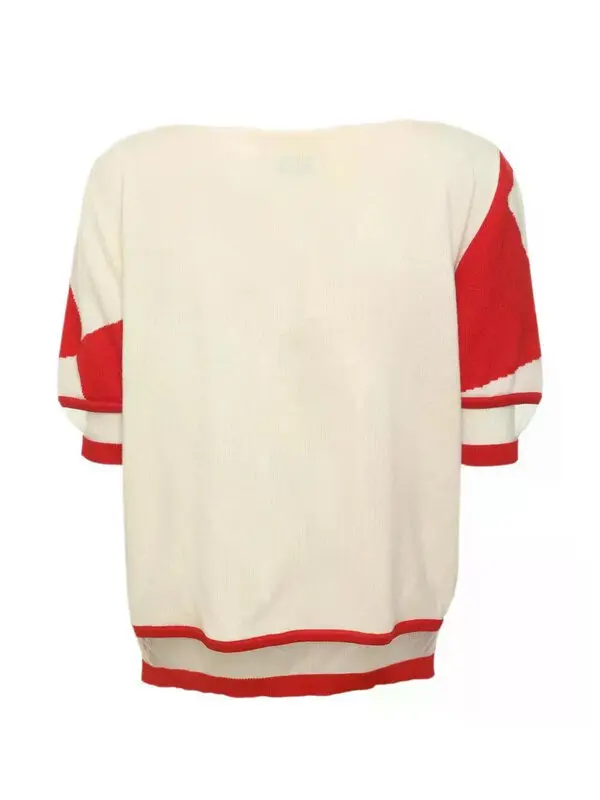 Fendi Half-sleeve Knit Top