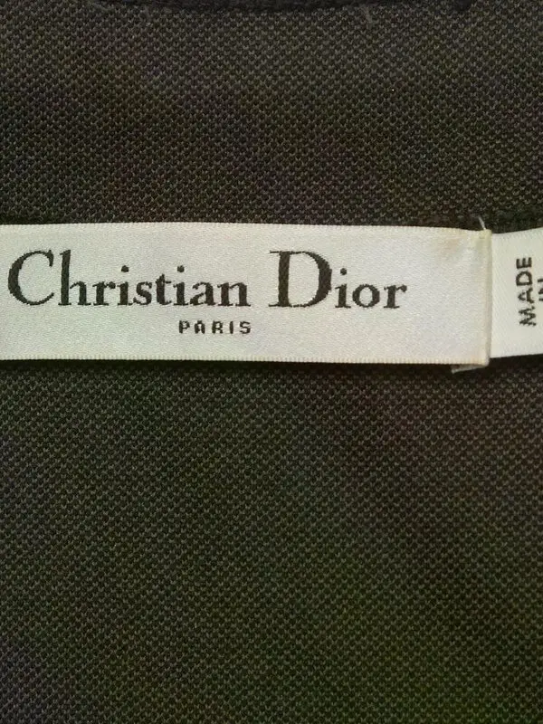 Dior High-neck Sleeveless Mini Dress