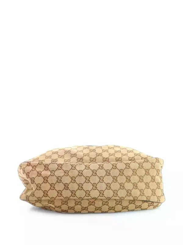 Gucci Sukey Gg Canvas With Leather Medium Hobo Bag