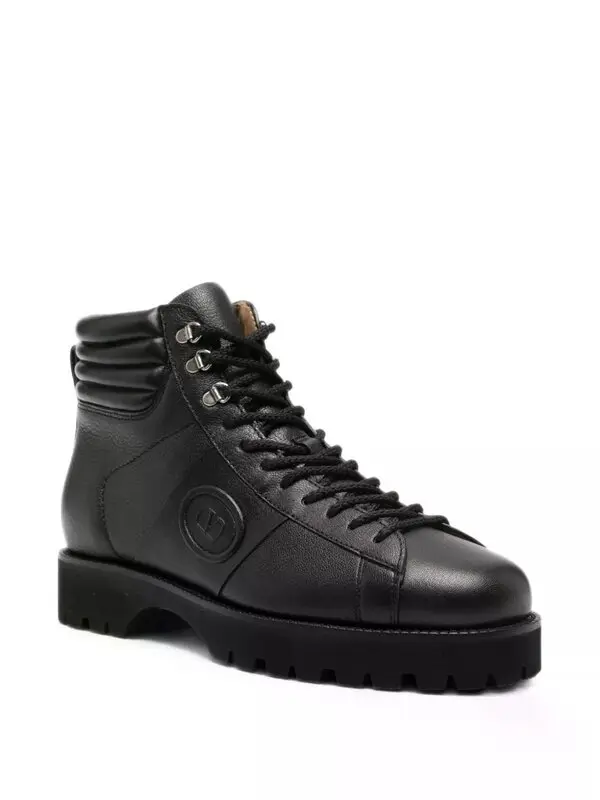 Valentino Garavani Vlogo Signature Leather Boots