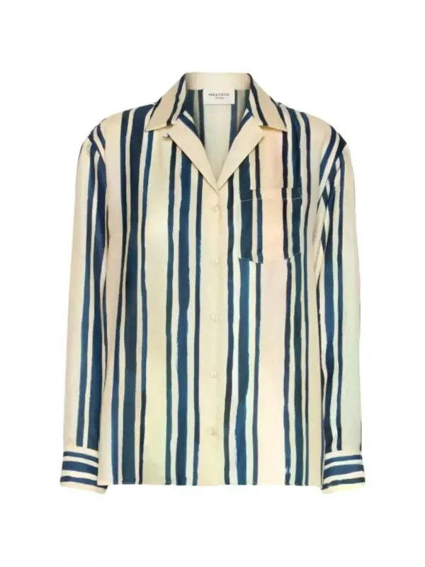 Max Mara Printed Silk Shirt