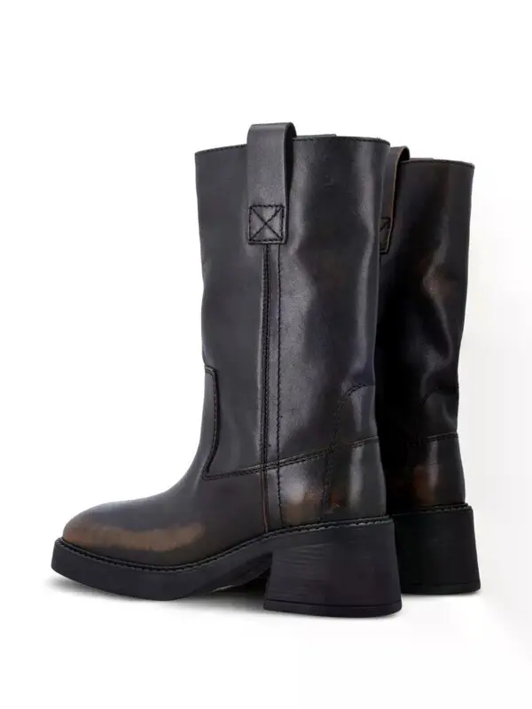 MIISTA Inaya Calf Leather Ankle Boots
