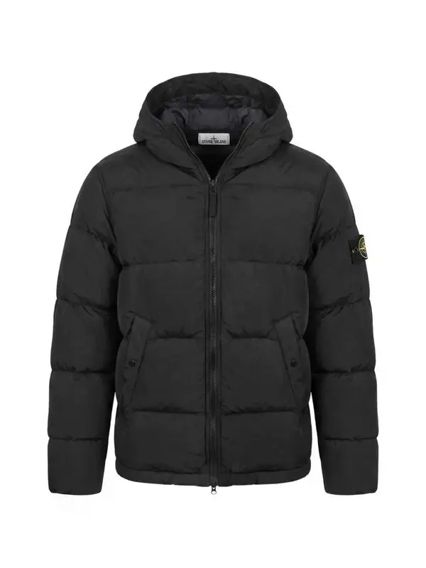 Stone Island Nylon Metal In Econyl Jacket - Black