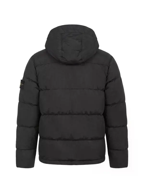 Stone Island Nylon Metal In Econyl Jacket - Black