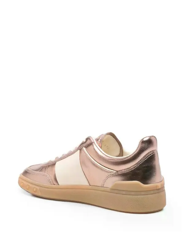 Valentino Garavani Metallic Leather Sneakers