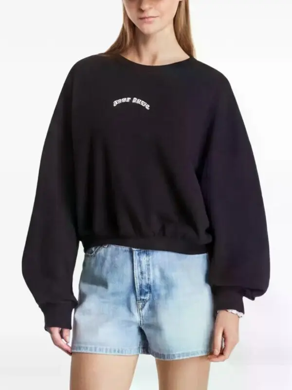 Palm Angels Curved Logo Sweatshirt
