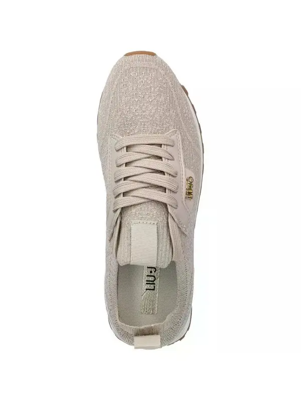 Liu Jo Glitter-effect Metallic-panel Sneakers