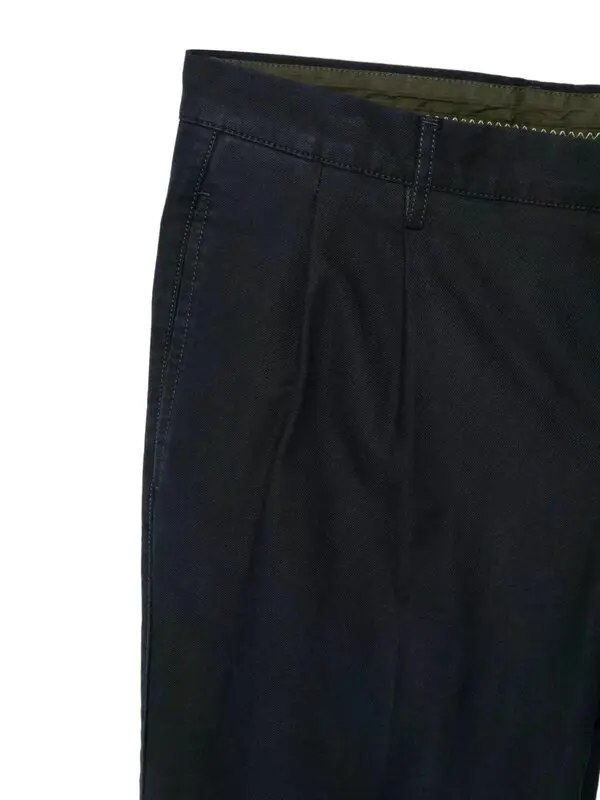 Aspesi Slim Banana Pleated Straight-leg Trousers