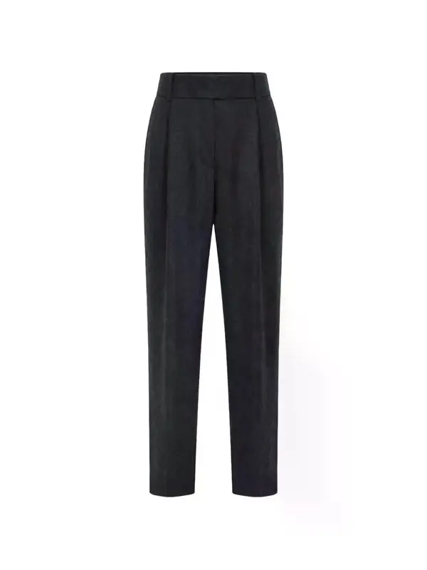 Giorgio Armani Pleated Wool Trousers